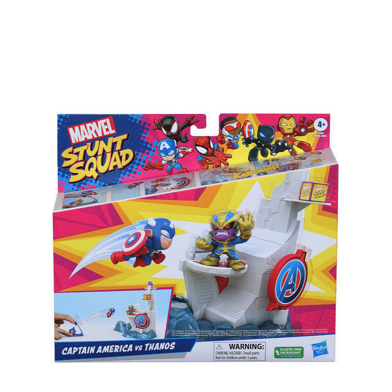 Avengers Marvel Cap Stunt Squad Mini Playset - AVSF7059 – Kidzstation