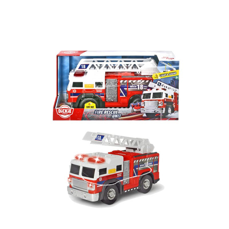 Dickie Toys Fire Rescue Unit - 203306016 – Kidzstation