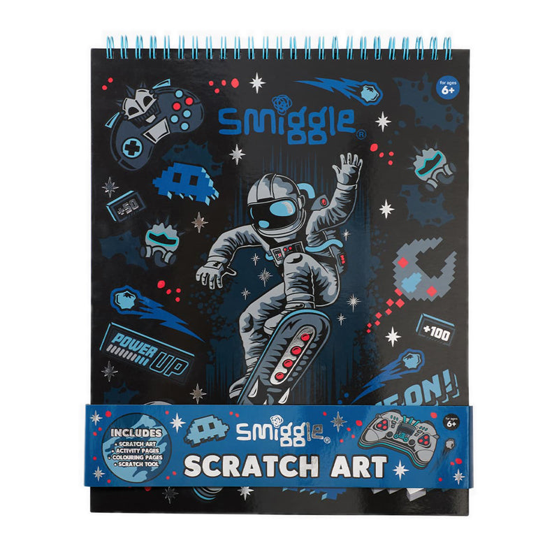 Smiggle Epic Adventures Scratch Book - IGL401252NAV – Kidzstation
