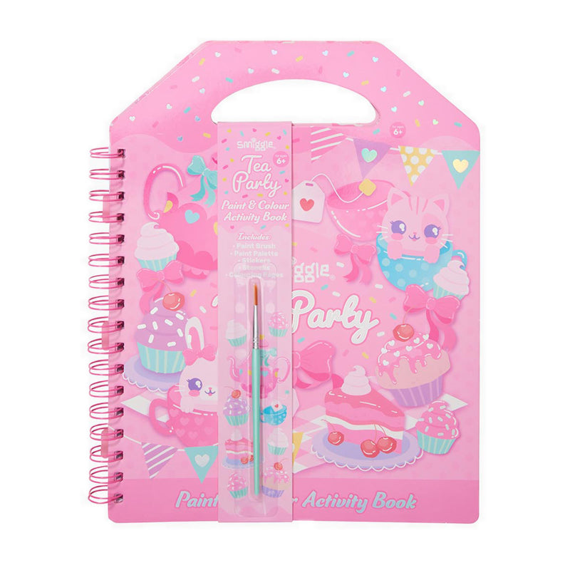 Smiggle Tea Party Activity Book - IGL401280PNK – Kidzstation