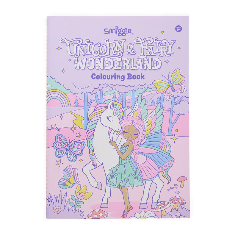 Smiggle Wonderland Colouring Activity Book - IGL401412PNK – Kidzstation