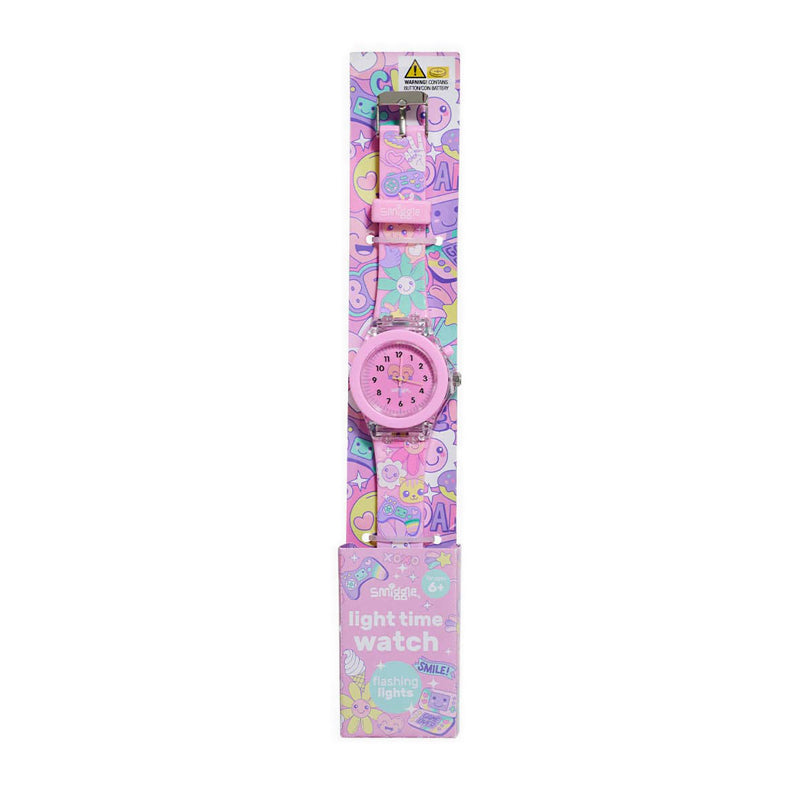 Smiggle Epic Adventures Light Up Watch - IGL417870PNK – Kidzstation