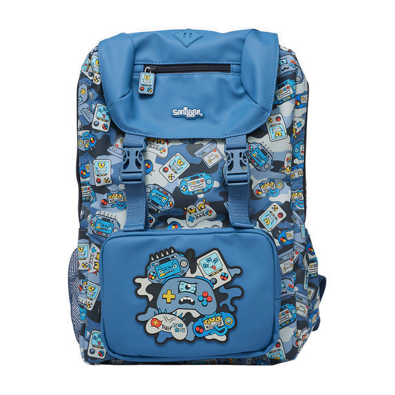 Smiggle Away Foldover Backpack Blue -IGL446670BLU – Kidzstation