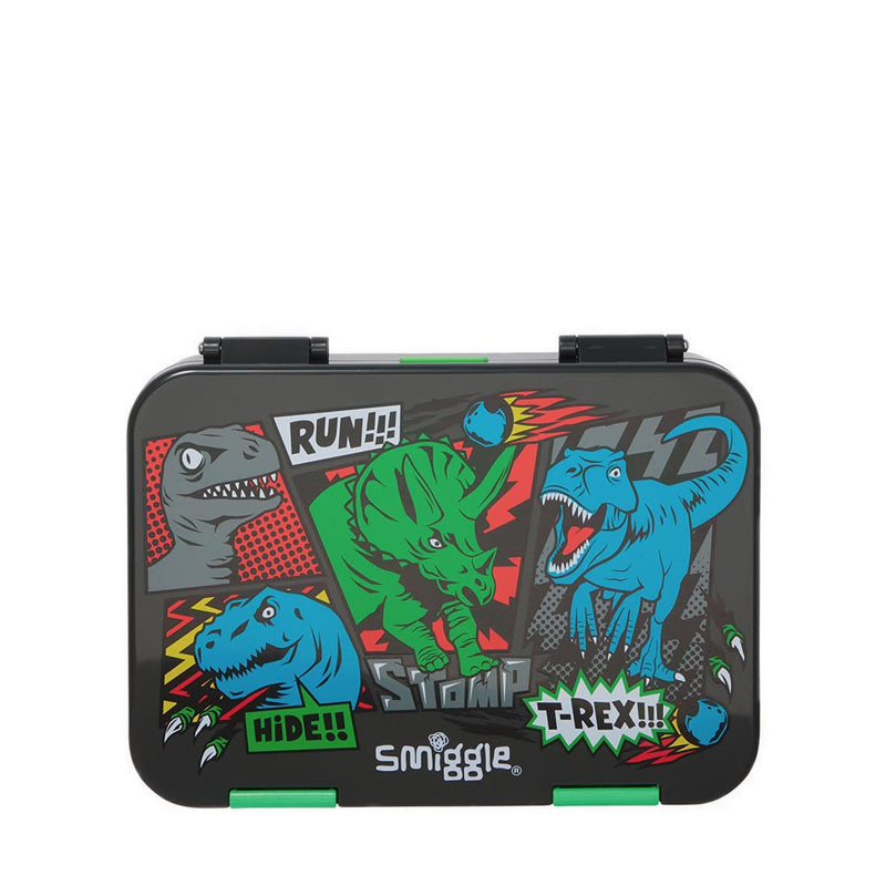 Smiggle Happy Tales Medium Happy Bento Lunchbox - IGL455068GRY ...