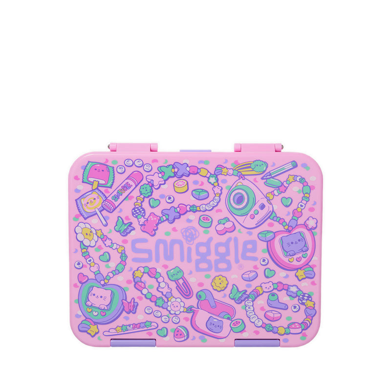 Smiggle Super Charge Large Bento Lunchbox - IGL456697PNK – Kidzstation