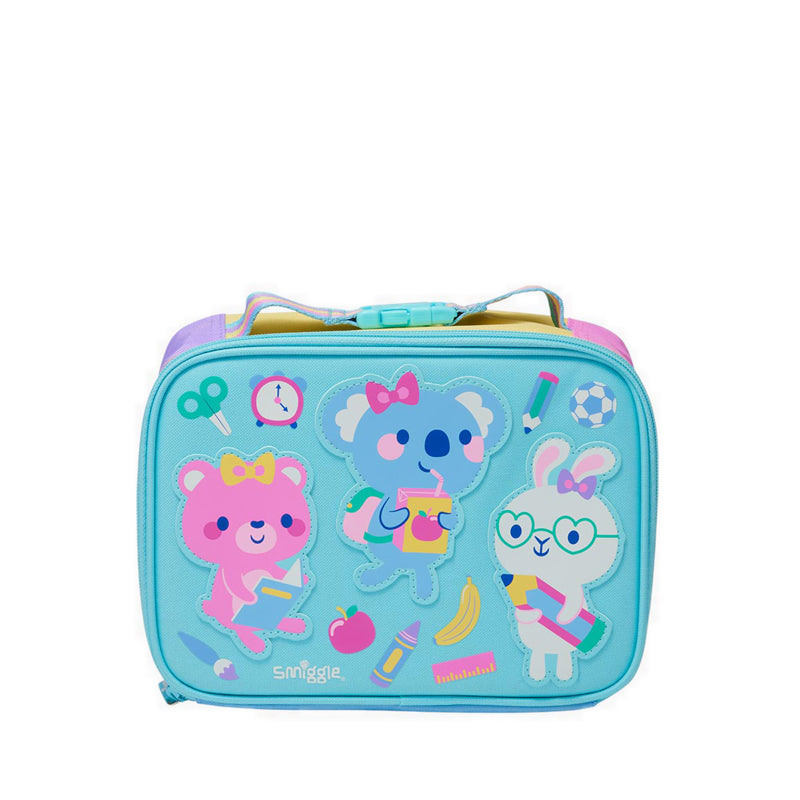 Smiggle Lunch Box Sq Teeny Tiny Ready - IGL456972AQU – Kidzstation