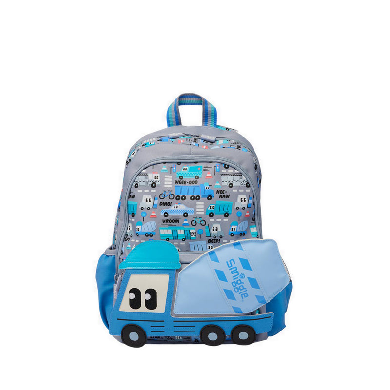 Smiggle Bag Backpack Junior Character Ready - IGL456974GRY – Kidzstation