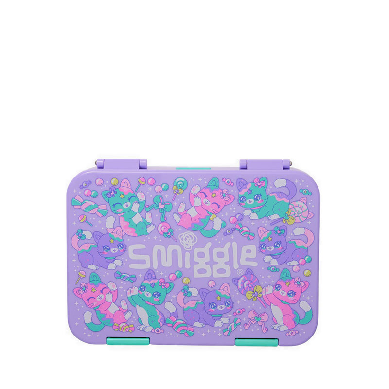 Smiggle Lunch Box Bento Med Happy Adventurous - IGL457124LIL – Kidzstation