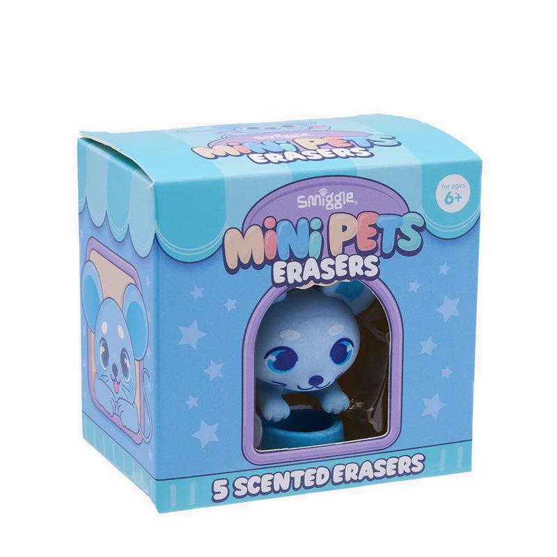 Smiggle Mini Pet Eraser Pack - IGL470154BLU – Kidzstation