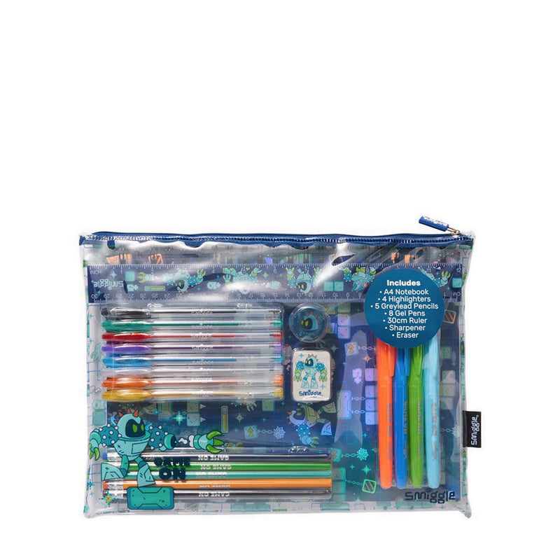 Smiggle Happy Tales A4 Essentials Stationery Gift Pack - IGL482247NAV ...