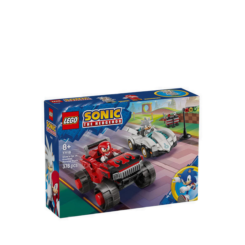 LEGO® Sonic Silver's Car vs. Knuckles' Monster Truck - 77118 – Kidzstation