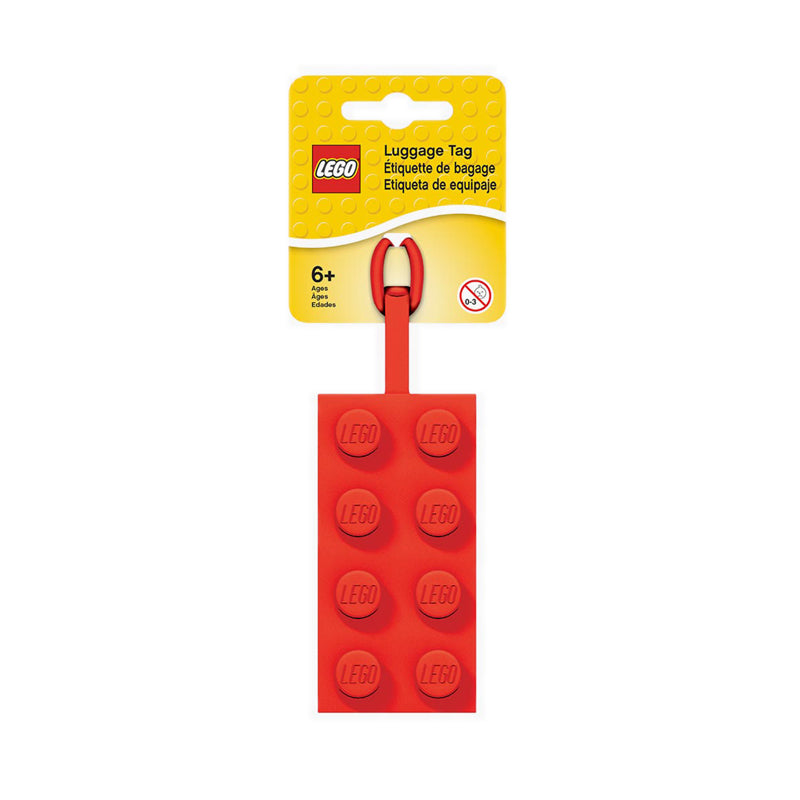 LEGO® Bag Tag 2x4 Red - 52002 – Kidzstation