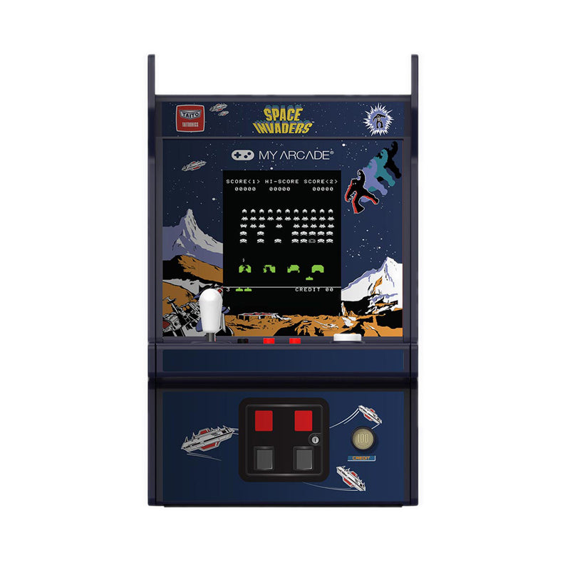 My Arcade Micro Player Pro 6.7" Space Invaders Portable Retro Arcade ...