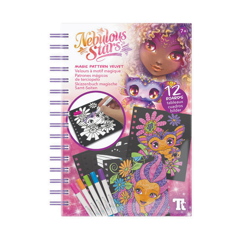 Nebulous Star SMALL CREATIVE BOOK MAGIC VELVET - NBU11026 – Kidzstation