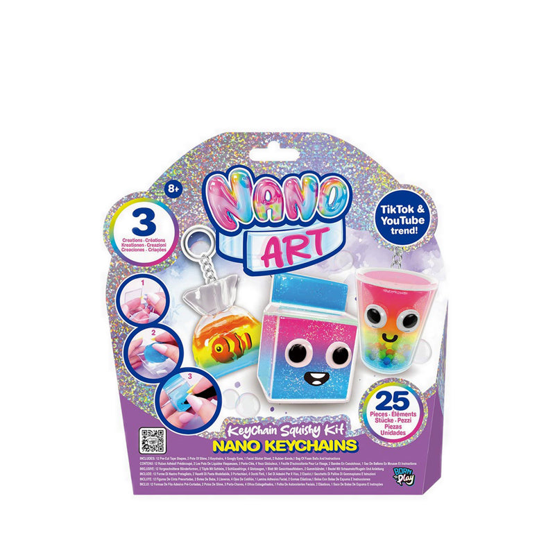 Nano Craft Keychain Squishy Kit - NNC238102-6L – Kidzstation