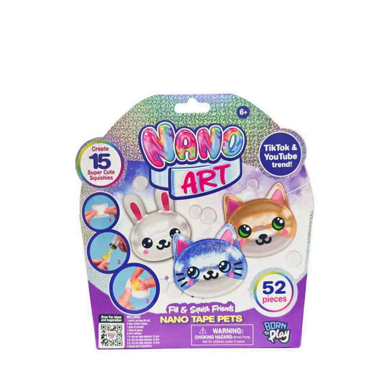 Nano Craft Fill and Squish Friends - NNC238133-6L – Kidzstation