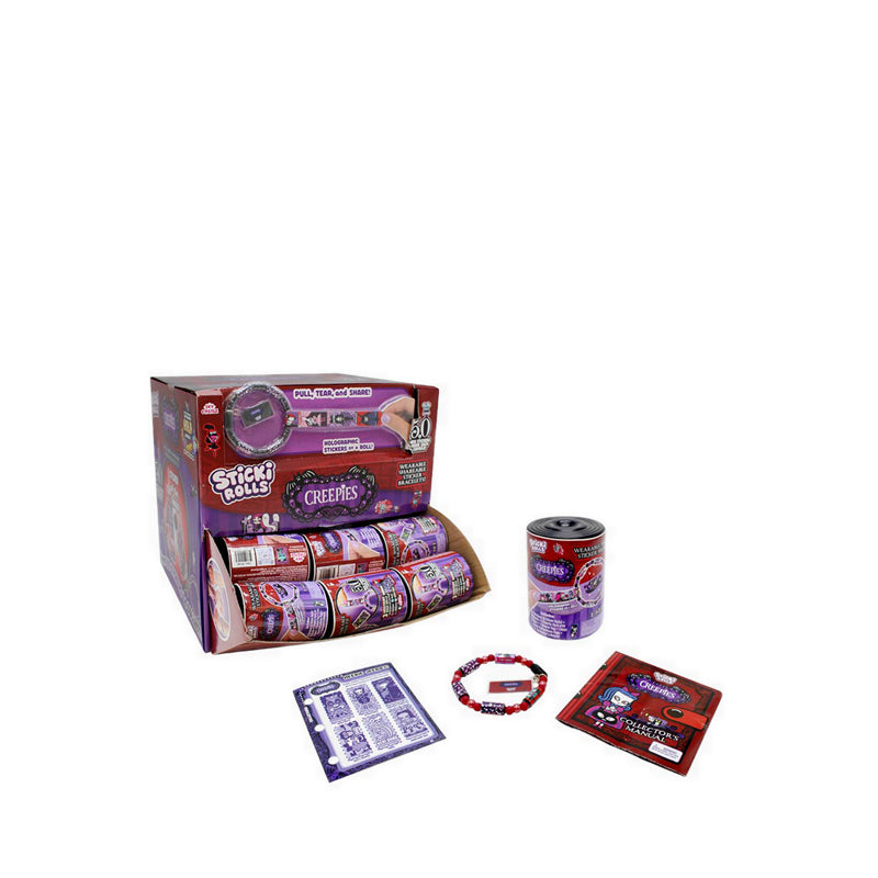 Stiki Rolls Sticki Rolls Band Capsule Creepies - SCRSR180 – Kidzstation